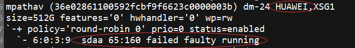 Linux multipath多路径报错故障处理_failed faulty running-CSDN博客