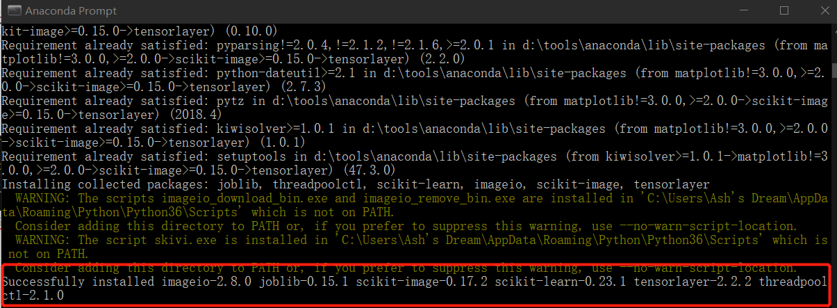 Python Tensorlayer安装 ——解决那些报错！tensorlayer安装失败 Csdn博客 