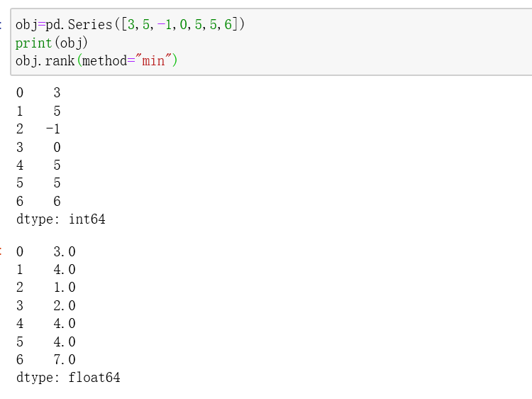 Pandas rank()函数排名的用法与解释-CSDN博客