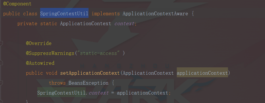 项目启动时SpringContextUtil.getBean（）返回空指针的问题_springutil.getbean 空指针-CSDN博客