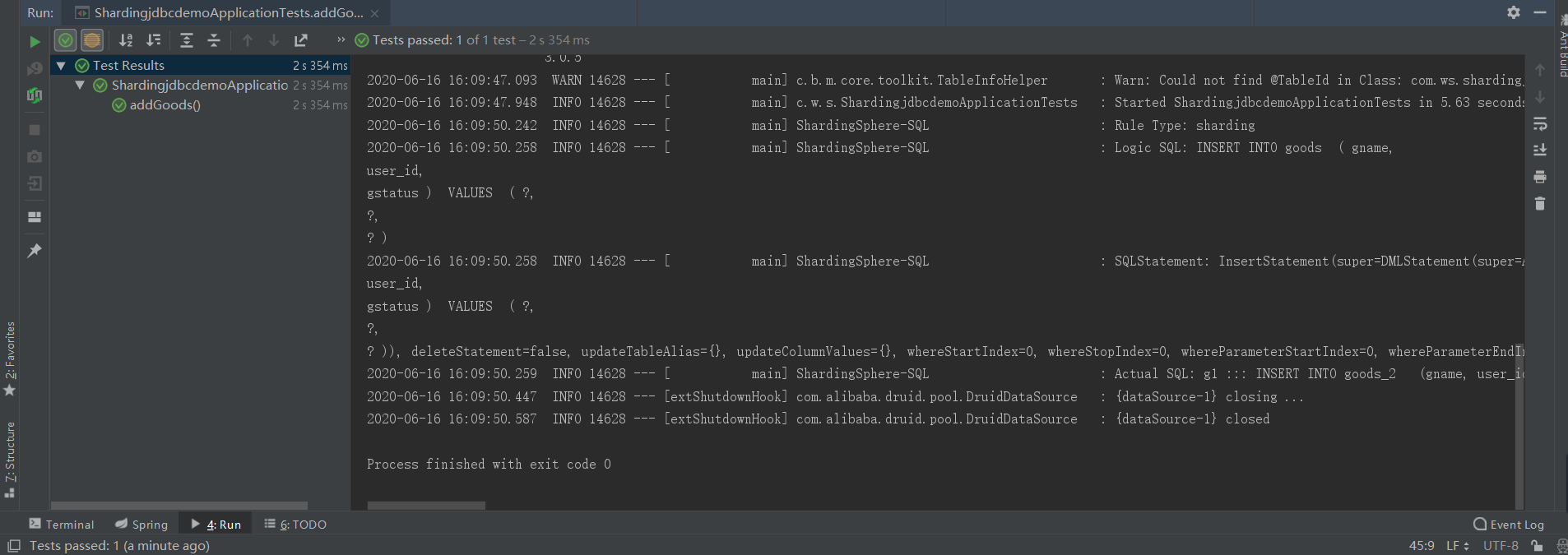 SpringBoot+Sharding-JDBC操作分库分表（超超超详细）_springboot~sharding-jdbc实现分库分表-CSDN博客