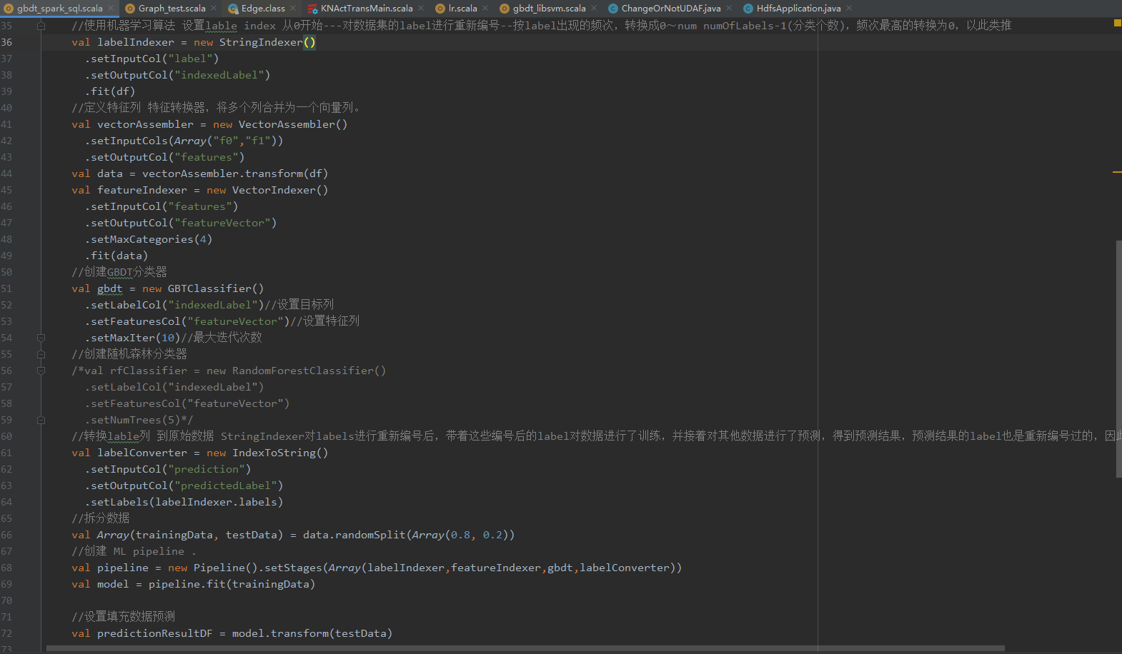 基于spark Mlgbdt Scala实现 Libsvm训练集和普通训练集spark Master Libsvm Csdn博客