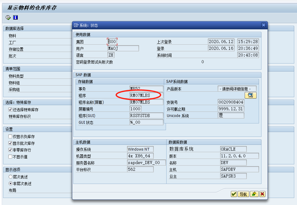 【实用】MB52库存报表转网格格式_mb52导出excel-CSDN博客