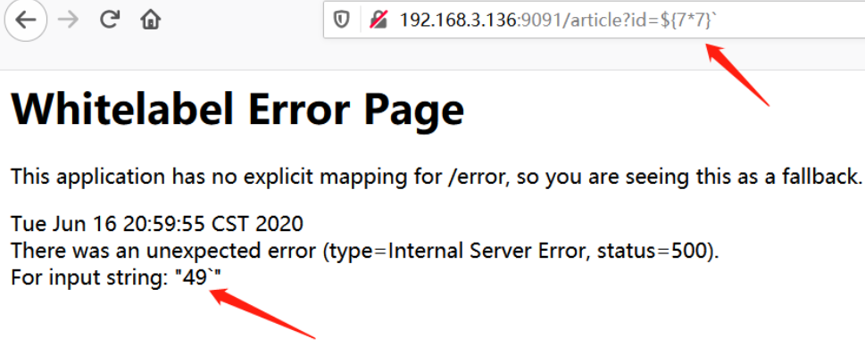 Spring-boot远程代码执行系列（whitelabel error page SpEL RCE）_spring-boot2.1.18是否存在存在远程代码执行-CSDN博客