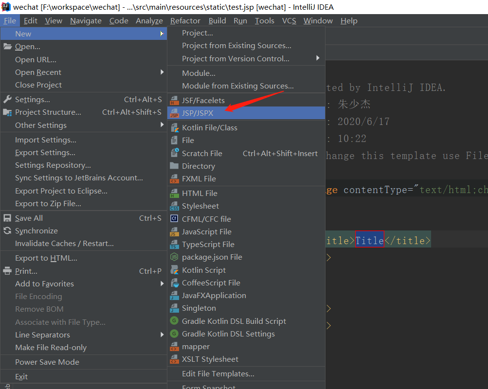idea配置新建jsp页面！_idea怎么加jsp文件-CSDN博客