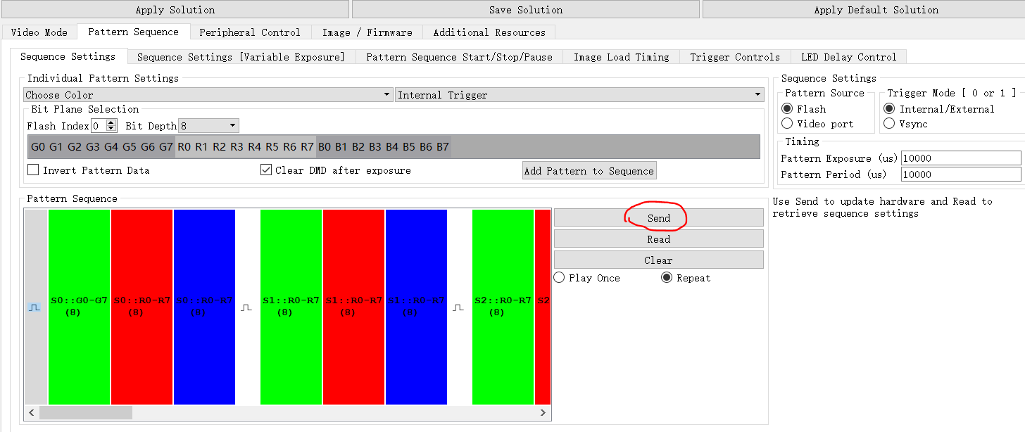 DLP LightCrafter4500投影图像步骤整理(三)------投影格雷码图案序列_dlp4500烧录图片-CSDN博客