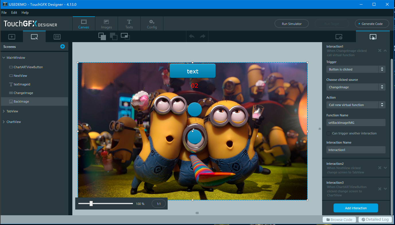 TouchGFX tutorial (two) - Programmer Sought