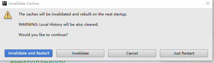 How IntelliJ IDEA clears cache and restarts - Programmer Sought