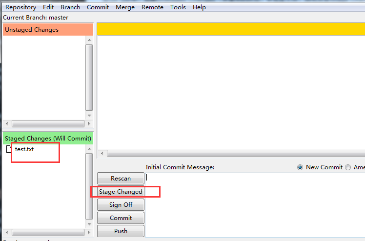 Git Gui 的可视化操作_git gui unstaged changes-CSDN博客