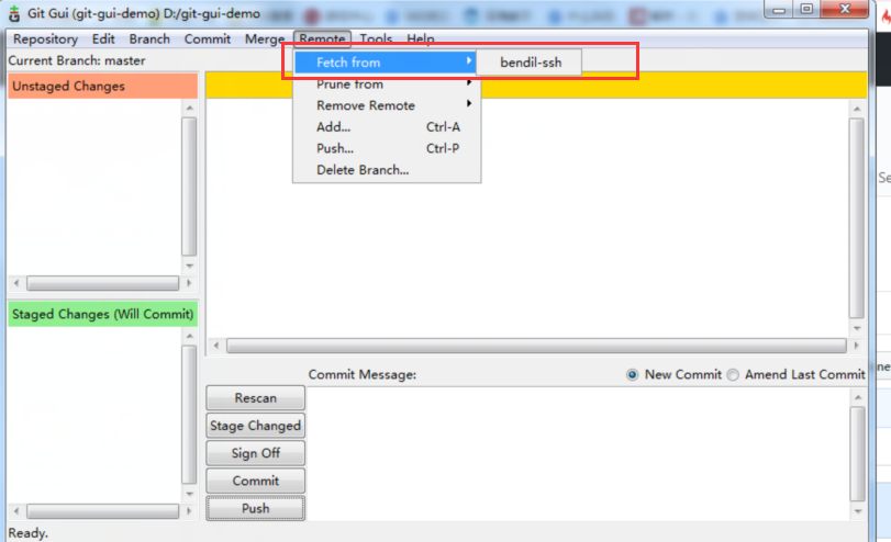 Git Gui 的可视化操作_git gui unstaged changes-CSDN博客