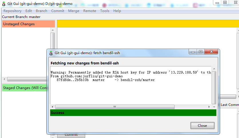 Git Gui 的可视化操作_git gui unstaged changes-CSDN博客
