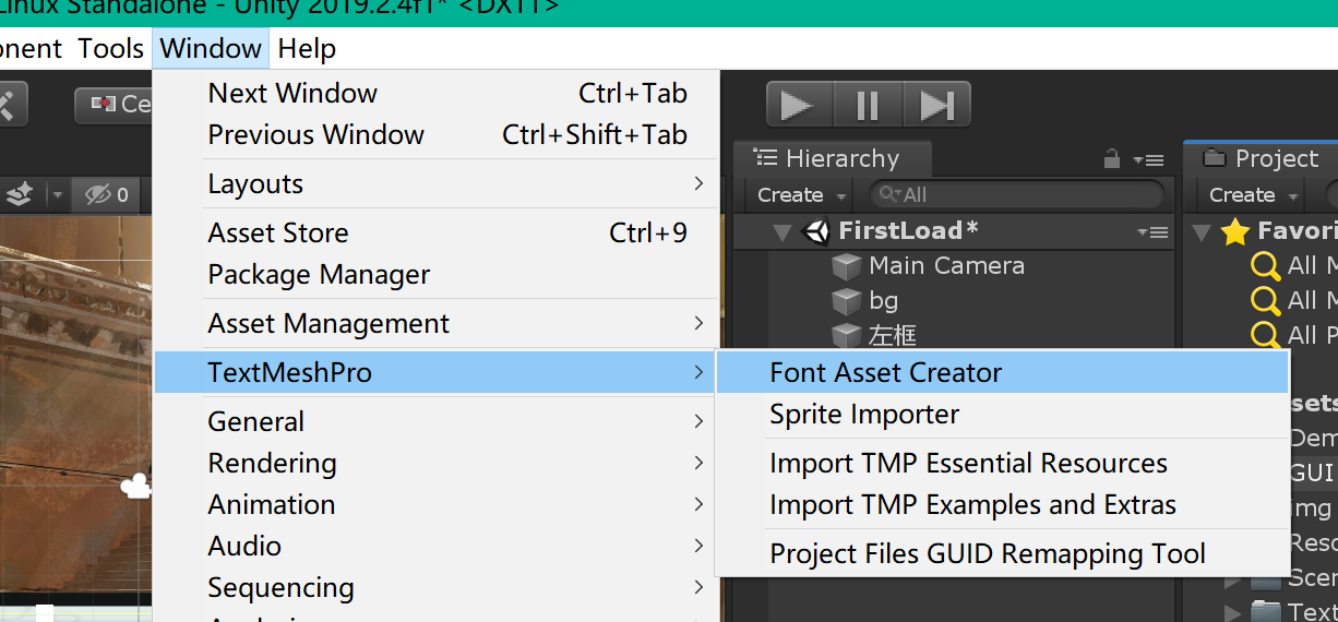 Unity textMeshpro 显示中文设置_unity文字方格-CSDN博客