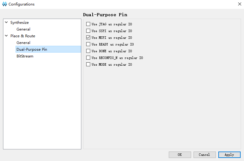 can not be placed according to constraint,because the constraint location is a dedicated pin ...