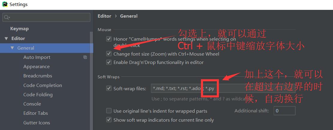 Pycharm commonly used shortcut keys and settings - Programmer Sought