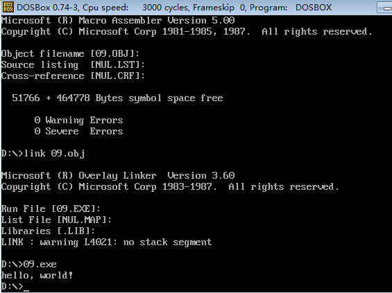 8086汇编:DOS系统功能调用表举例（INT 21h）二_8086int功能号表-CSDN博客