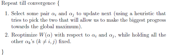 SMO算法详细推导（Sequential Minimal Optimization）_smo算法原理推导-CSDN博客