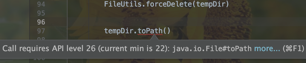 Android中遇到java.lang.NoSuchMethodError: java.io.File.toPath()Ljava/nio/file/Path的问题_Builder_Tony的 ...