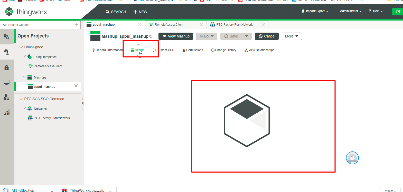 物联网学习thingworx入门——界面mushup使用与绑定数据_尽力漂亮的博客-CSDN博客_thingworx入门教程