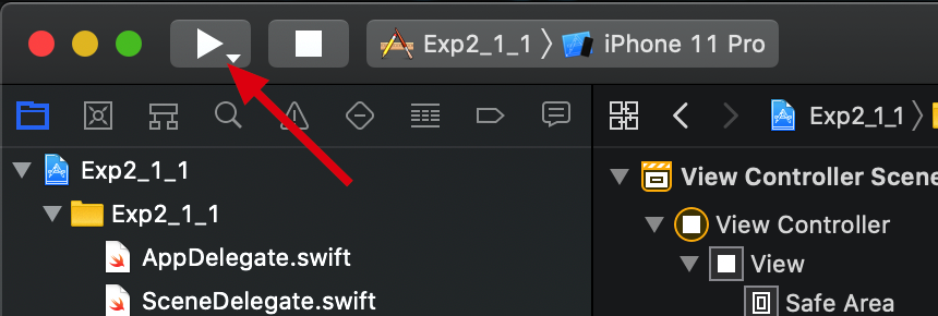 Xcode新建View Controller Scene并实现界面间跳转的方法_xcode项目设置第一个跳转页面-CSDN博客