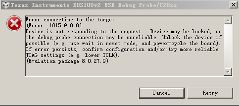28335仿真调试时，出现Error - 1015_error -1015-CSDN博客
