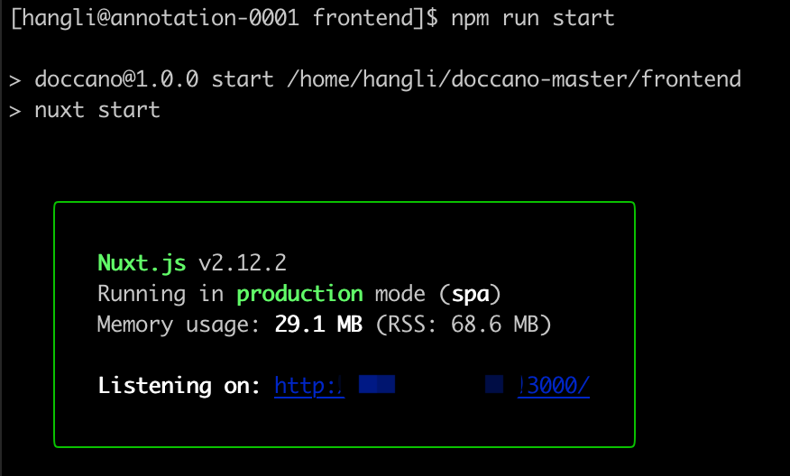 doccano 标注工具 全网最全安装部署采坑_doccano部署-CSDN博客