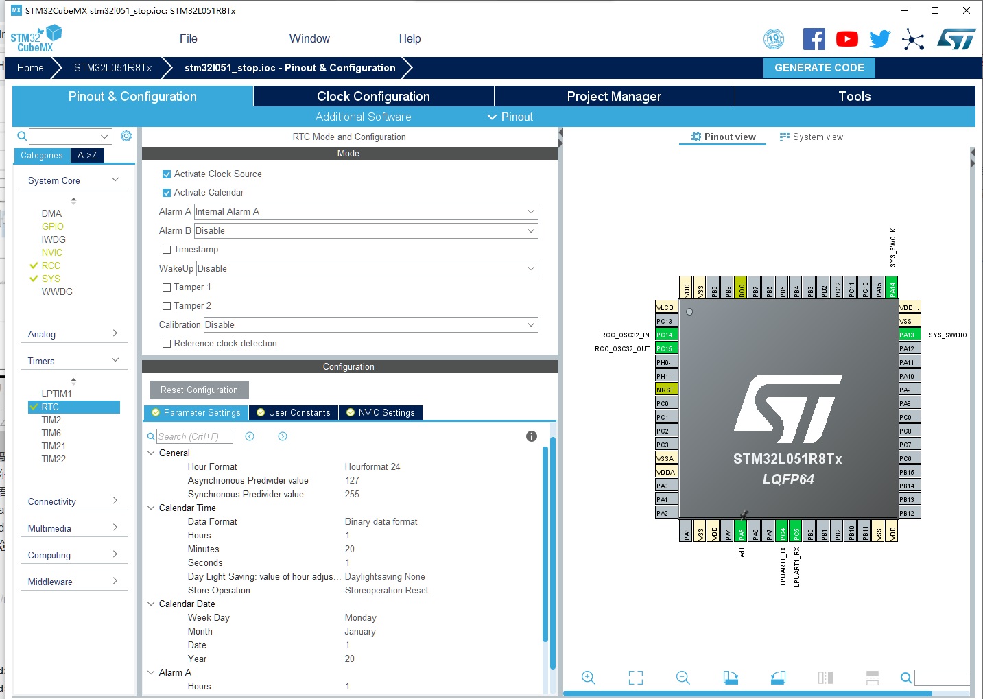 STM32L051 HAL库非DMA模式使用空闲中断接收不定长数据_不使用dma空闲中断-CSDN博客