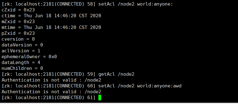 Zookeeper权限控制ACL详解_zk 设置acl后如何登录-CSDN博客