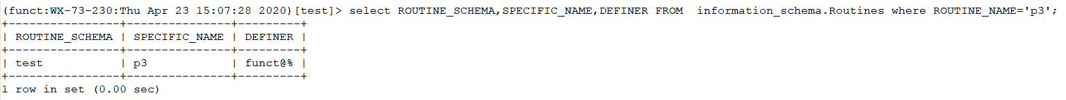 MYSQL的DEFINER和SQL SECURITY参数_sql security definer-CSDN博客