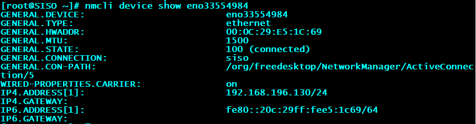 linux中网络配置工具“nmcli”_nmcli disconnected-CSDN博客