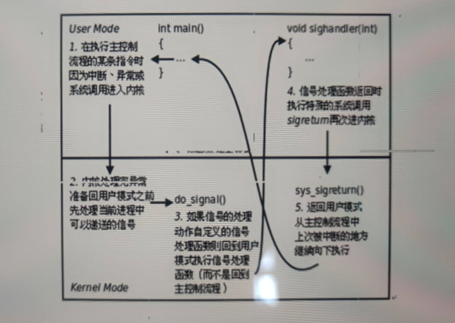 Linux信号 信号捕捉函数 Csdn博客