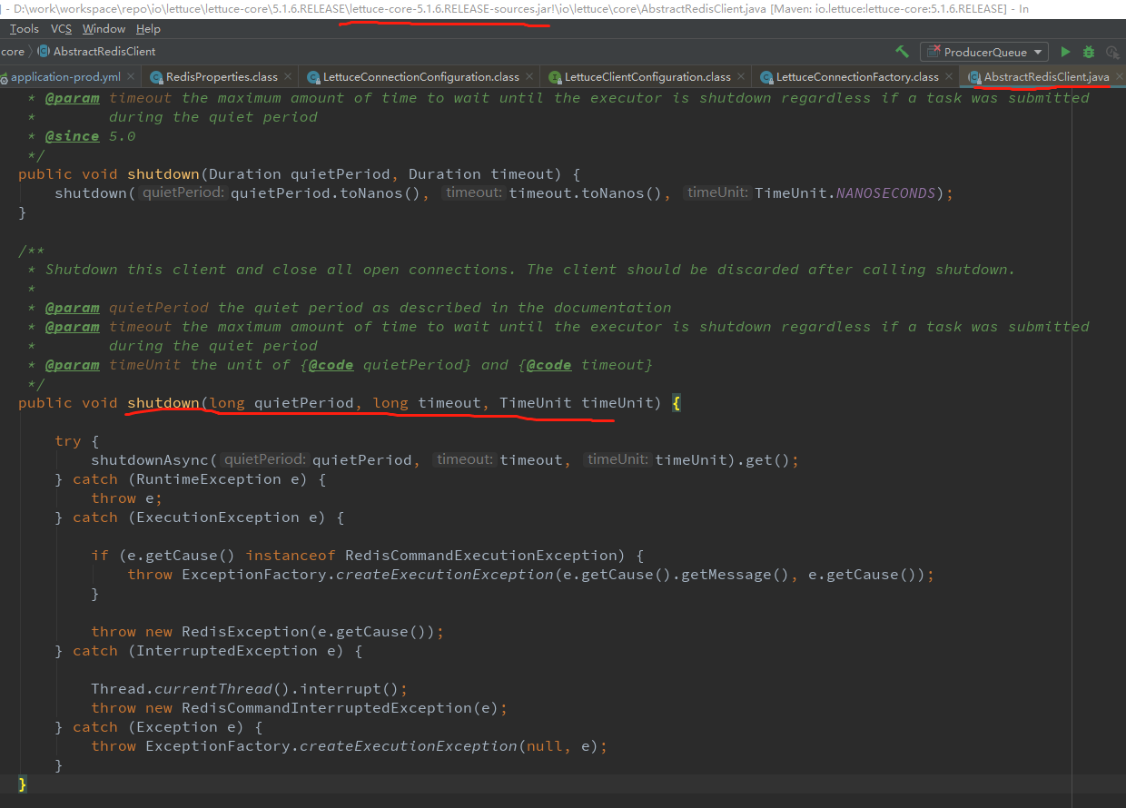 深入源码分析springboot lettuce的shutdown-timeout_lettuceclientconfiguration shutdowntimeout-CSDN博客