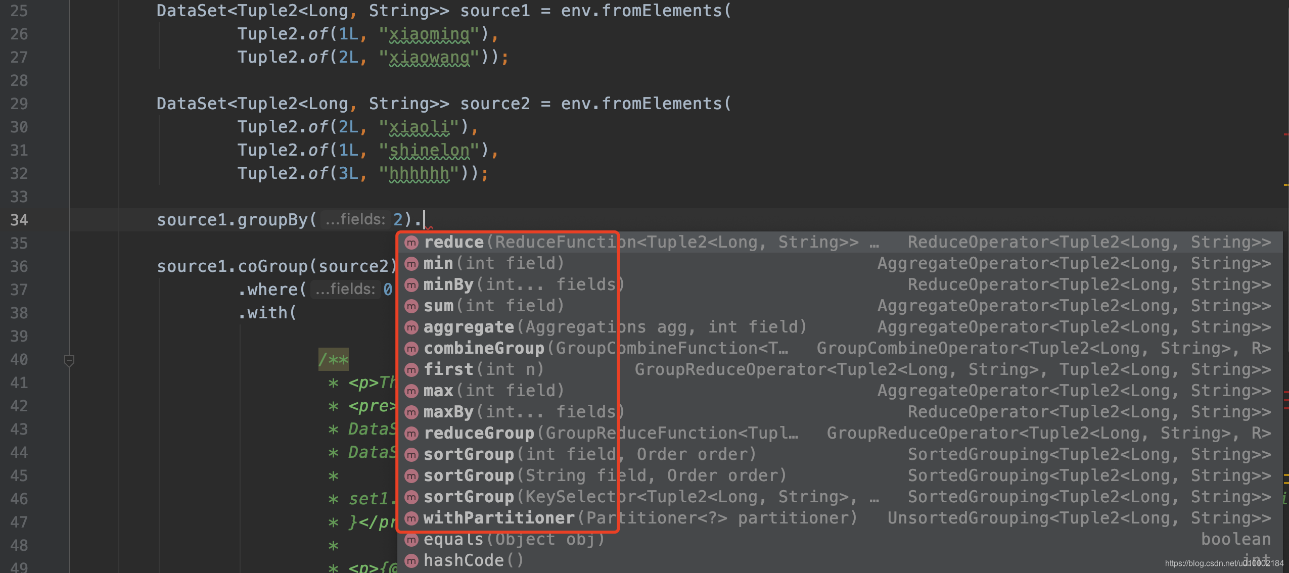 Flink Reduce与fold 相同点和不同点区别二十六画生的博客的博客 Csdn博客