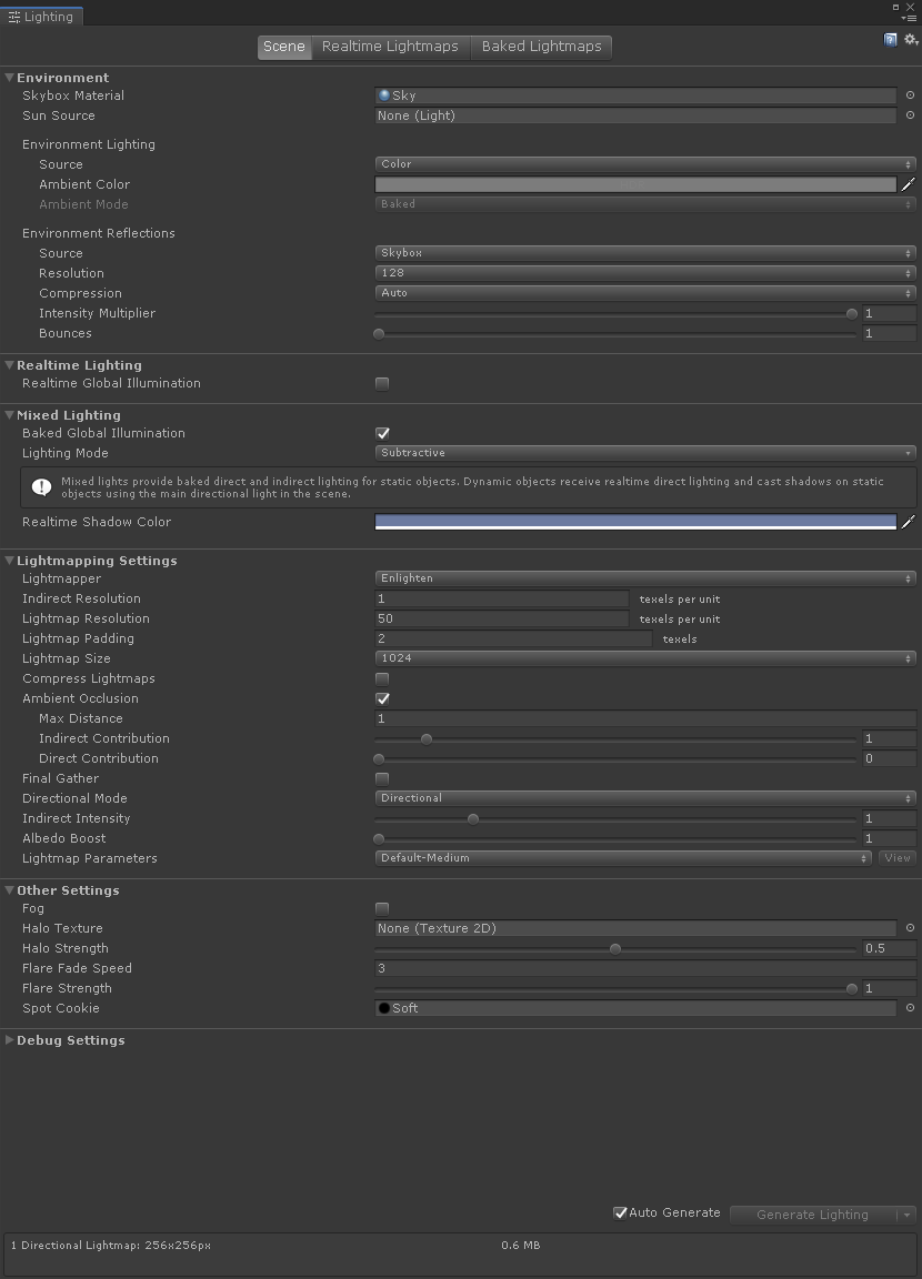 Unity设置环境的RenderSetting类的使用_rendersettings-CSDN博客