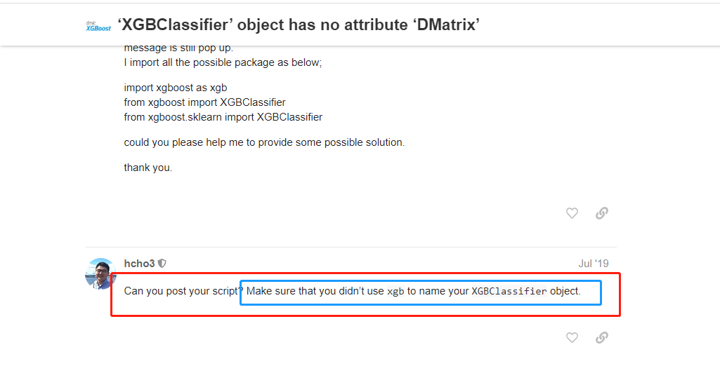 Attribute Error :XGBRegressor object has no attribute XGBReressor的解决办法_xgbmodel' object has no ...