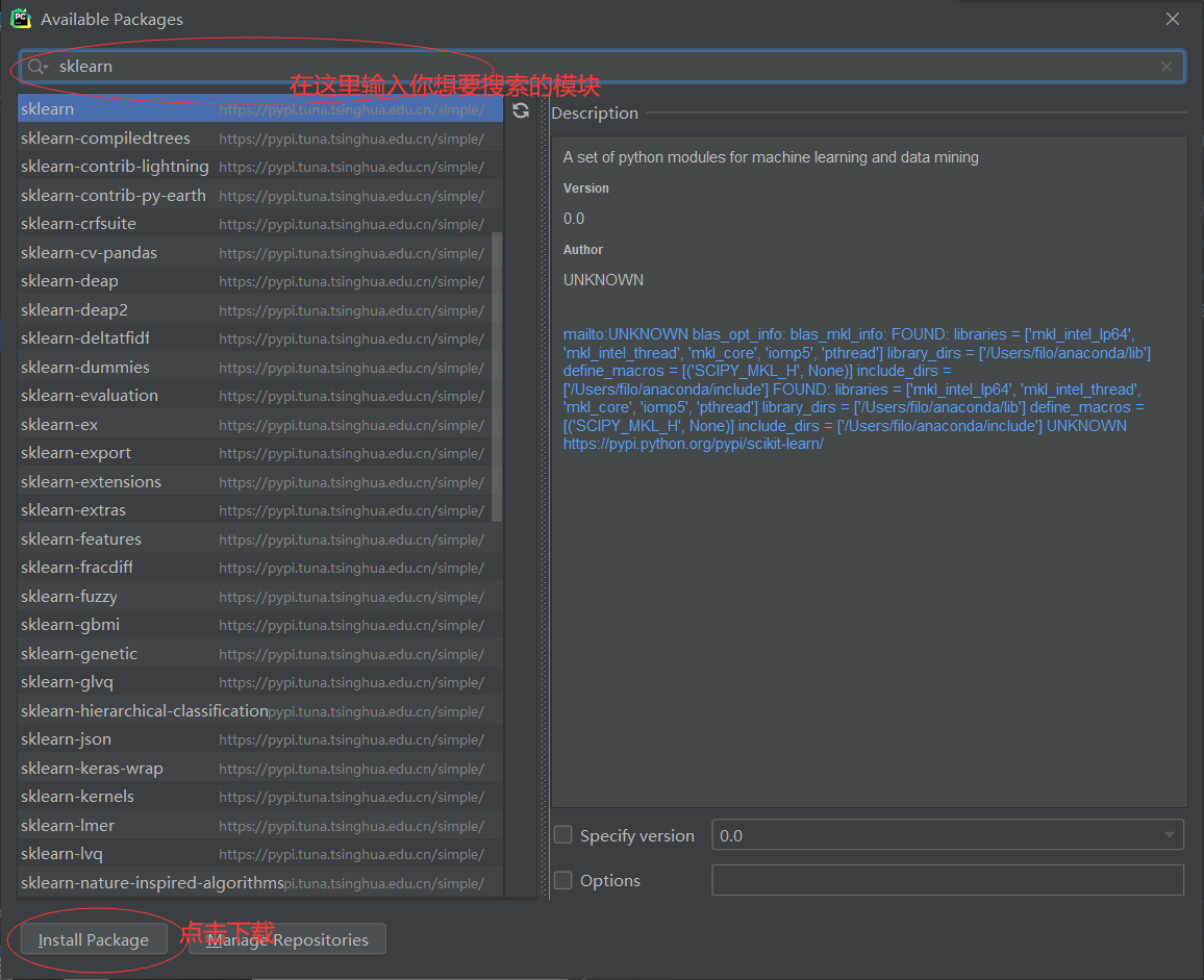 解决Pycharm中下载不了sklearn问题_为什么我下载不了sklearn-CSDN博客