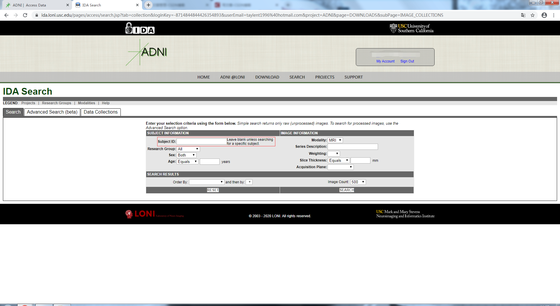 手把手式介绍 ADNI 影像数据下载_adnistudy data中的图像可以直接用吗?-CSDN博客