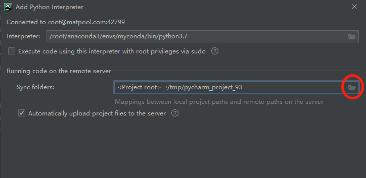 PyCharm远程链接矩池云_pycharm tmp远程连接文件夹在哪-CSDN博客