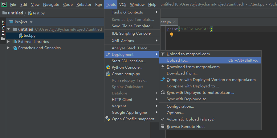 PyCharm远程链接矩池云_pycharm tmp远程连接文件夹在哪-CSDN博客