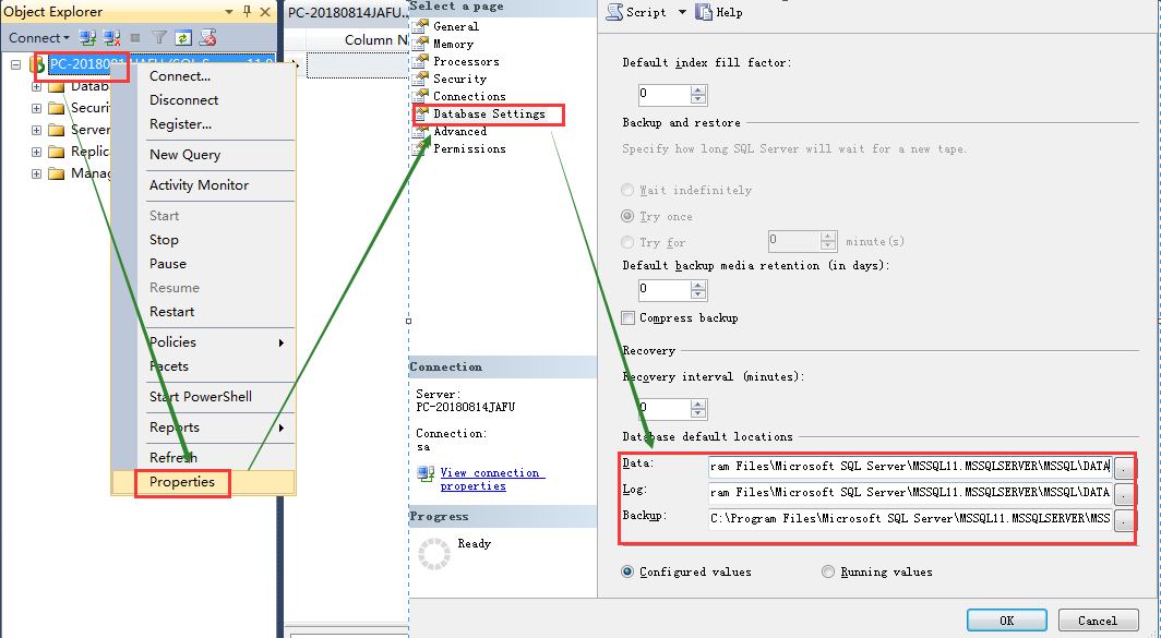 Sqlserver——修改默认数据库路径sqlserver数据库本地数据库地址 Csdn博客