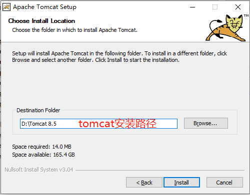 windows安装Tomcat8.5_tomcat 8.5.19安装包 百度云-CSDN博客