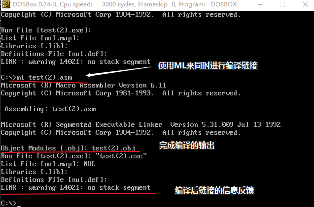 解决win10学习汇编工具的烦恼——汇编学习工具dosbox074的下载和使用（包含可用下载链接）dosbox Edit Csdn博客 