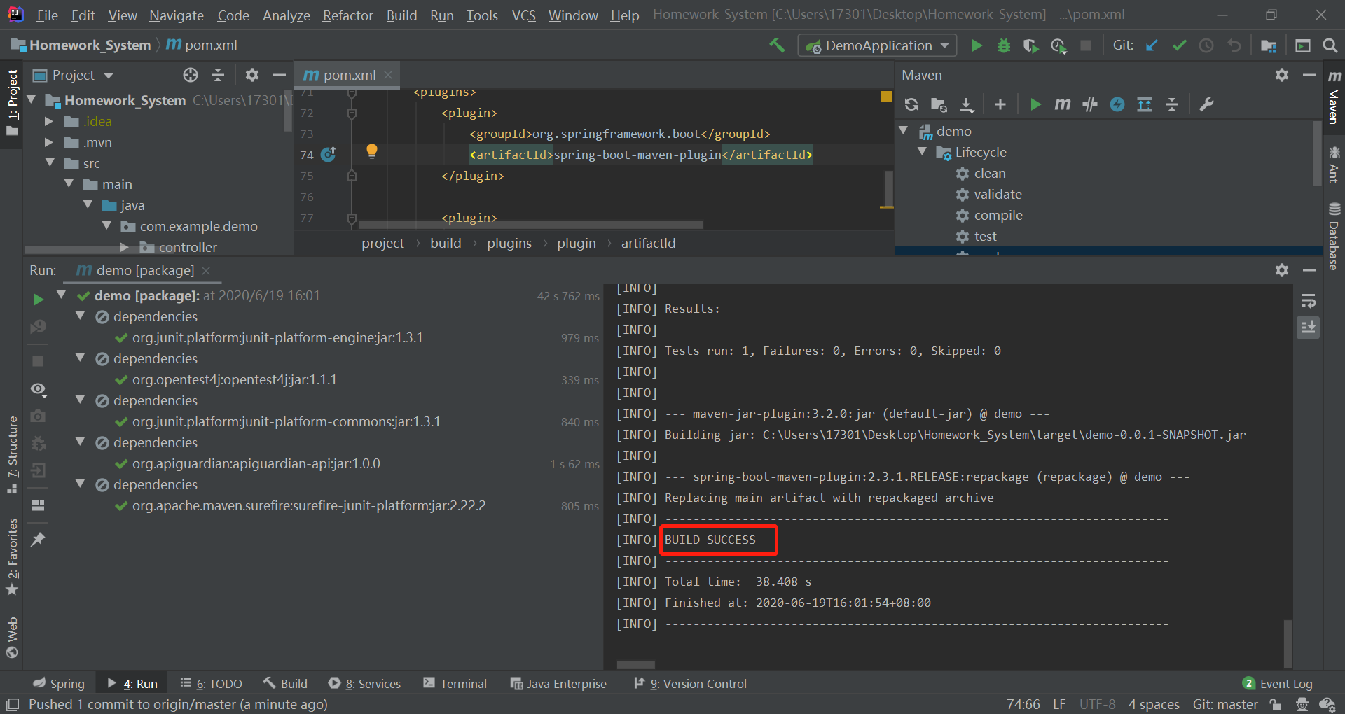 作业管理系统（IDEA+Springboot+MyBatis+JSP+MySQL+Docker）_作业管理系统的 index.jsp-CSDN博客