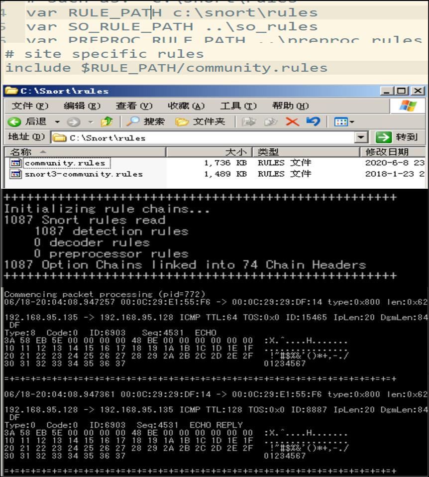 Windows平台下Snort的安装配置与简单使用_win 7 中snort尝试简单攻击 csdn-CSDN博客