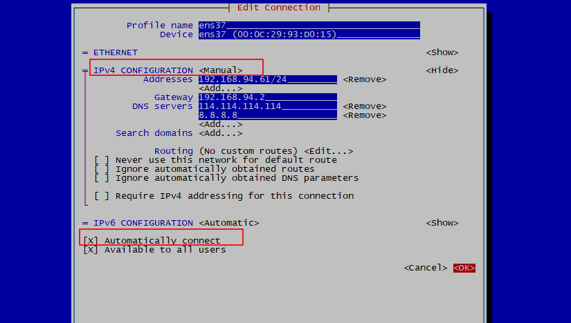 centos8配置静态IP地址_noprefixroute-CSDN博客