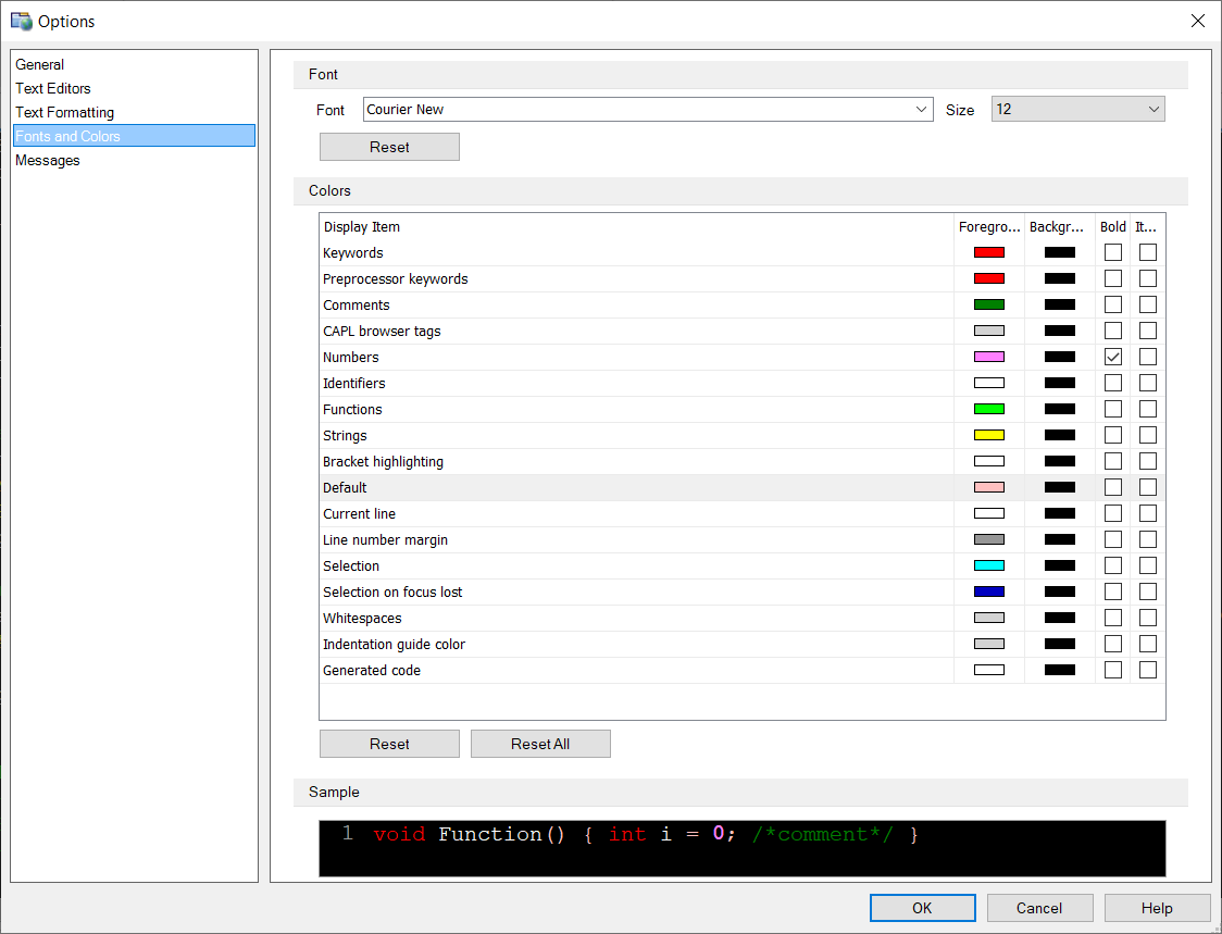 CAPL 编辑器的配色方案-CSDN博客