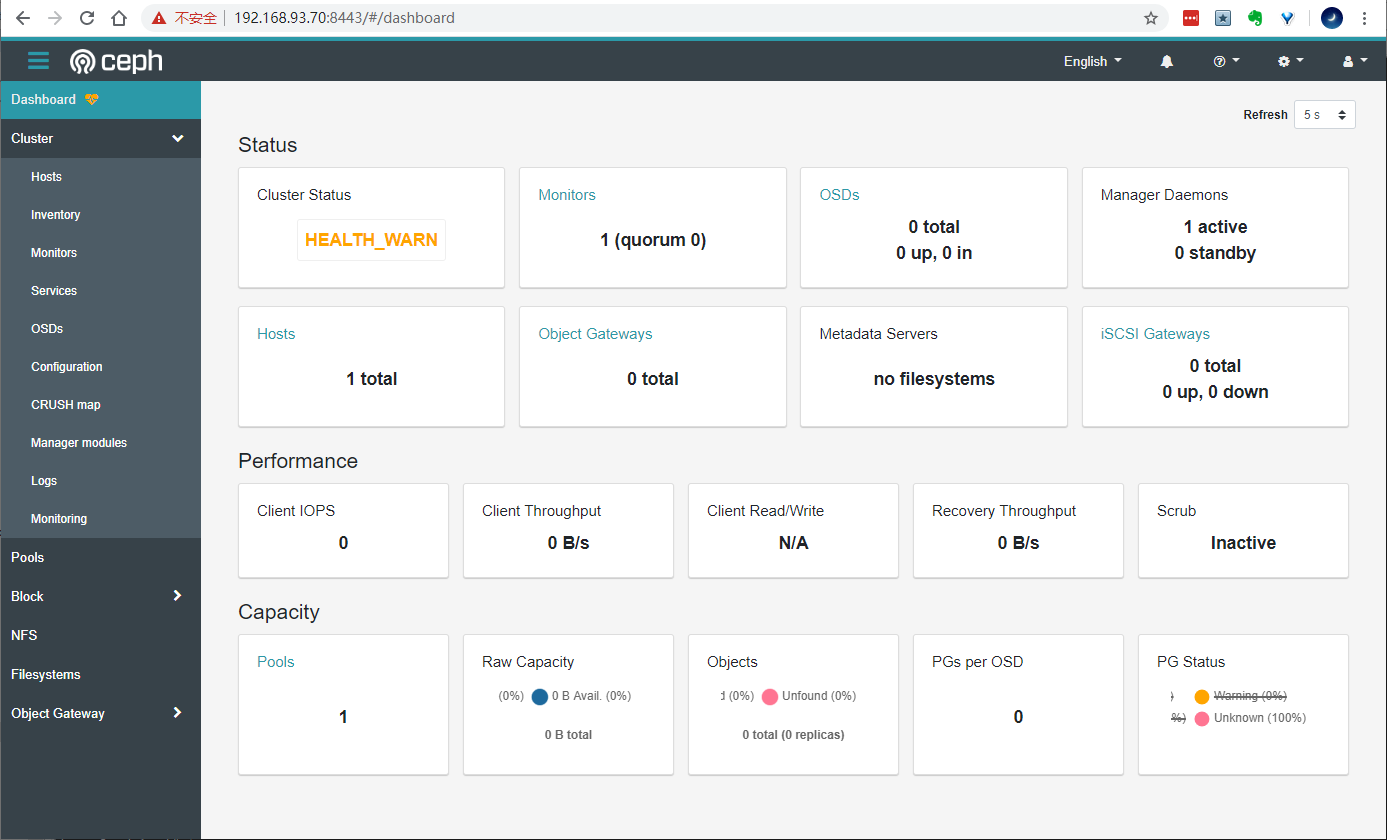 cephadm部署ceph集群_2 stray daemon(s) not managed by cephadm-CSDN博客