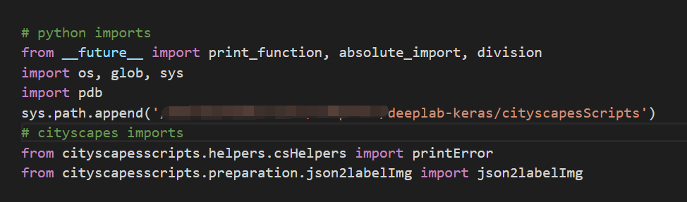 在使用cityscapes数据集时遇到报错，No module named cityscapesscripts_no module named 'cityscapesscripts-CSDN博客