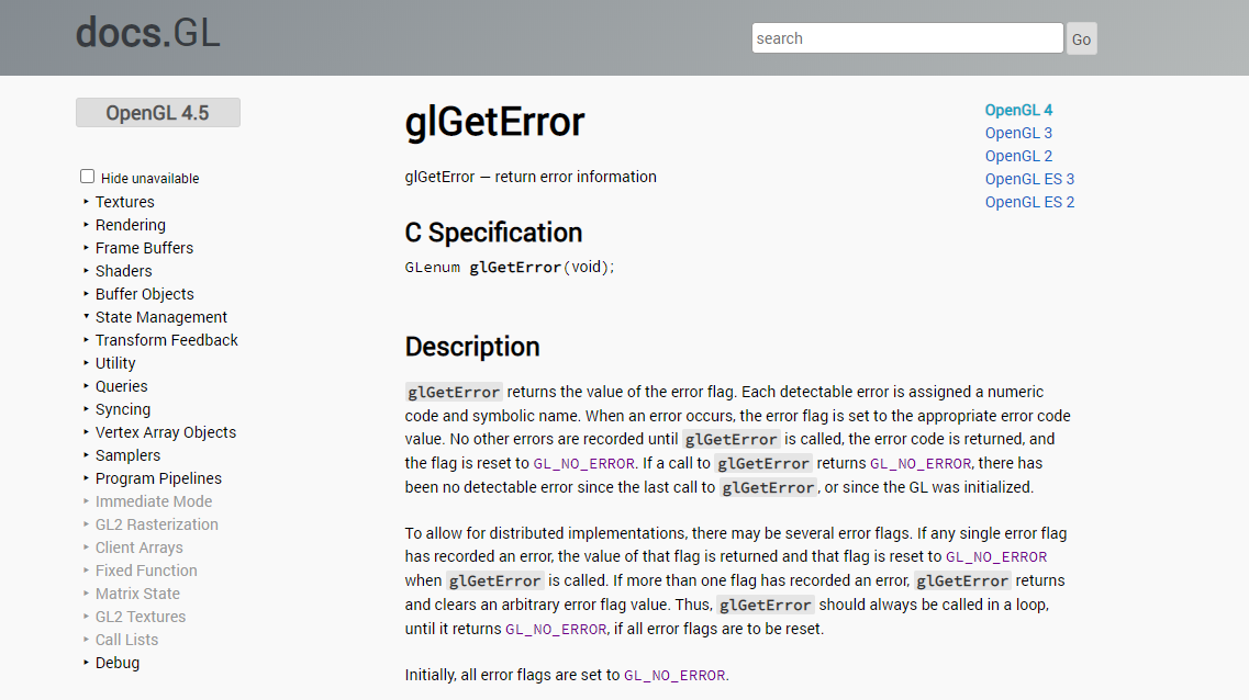 【OpenGL】Shader个人学习笔记（4）--如何完全解决OpenGL中的报错_openglrenderer: gl error: out of memory!-CSDN博客
